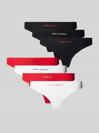 HUGO BOSS String mit elastischem Bund im 7er-Pack