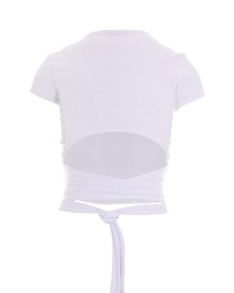 Diesel Womens T-Shirt T Bunny S1 White Cotton T-Shirts & Jerseys