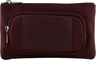 Pourchet Femme, Accessoires, Rouge, Taille: ONE Size Grand Porte-monnaie Escale