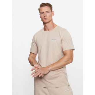 Columbia T-Shirt Rapid Ridge Back Graphic Tee II Braun Regular Fit