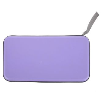 Cabilock DVD-Aufbewahrungstasche aus Hartplastik - Rei&szlig;verschluss, 80 F&auml;cher, Hartschalenetui zur Aufbewahrung von CDs, Musik und Spielen - Violett, DVD-Organi