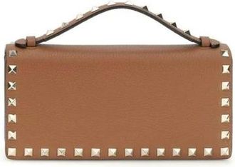 Valentino Garavani Femme, Sacs, Brun, Taille: ONE Size Bos Taurus Wallet