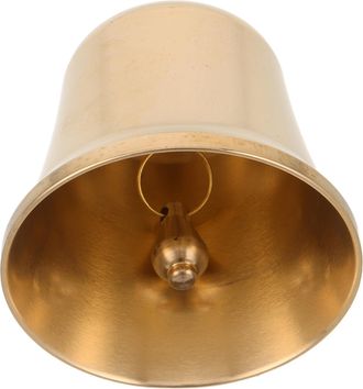 Cabilock Antike Kleine Messinggl&ouml;ckchen Anh&auml;nger Vintage Glockenanh&auml;nger f&uuml;r Selbstgemacht Windspiele Weihnachts und Partydekoration Langlebige Retro Halskette