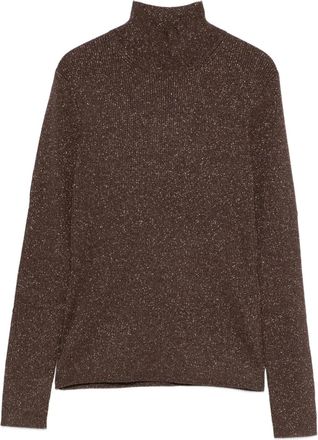 Luisa Cerano pull à col roulé - Marron