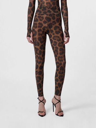 Philipp Plein Skinny-Fit-Leggings aus Jersey mit Animal-Print und hohem Gummibund