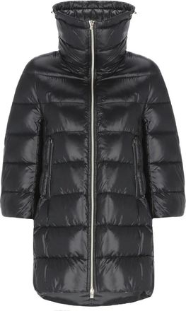 Herno Femme, Manteaux, Noir, Taille: 36 FR Cleofe Midi Down Jacket