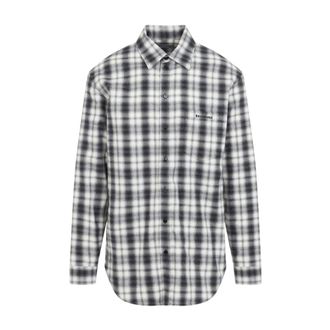 Balenciaga Hemd mit regul&auml;rer Passform - - Shirts - Herren - Schwarzk - M