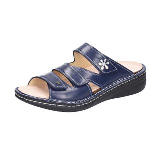 Finn Comfort 02640-195241 Grenada - Damen Pantolette - Blue, Gr&ouml;&szlig;e:38 EU