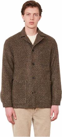 Officine G&eacute;n&eacute;rale Surchemise Sheldon - Homme - Vestes - Vert - Taille: M