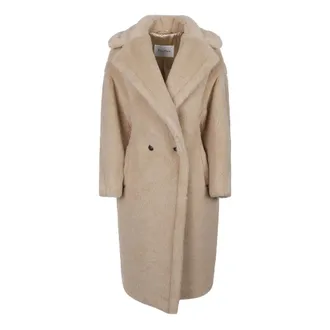 Max Mara Femme, Manteaux, Beige, Taille: 38 FR Tedgirl Coat