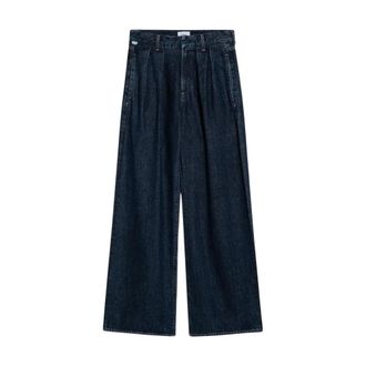 Citizens Of Humanity Petra Plissee-Hose mit weitem Bein - - Jeans - Damen - Blau - W24