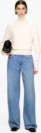 Arket CLOUD Loose Jeans Mit Weitem Bein -Blau