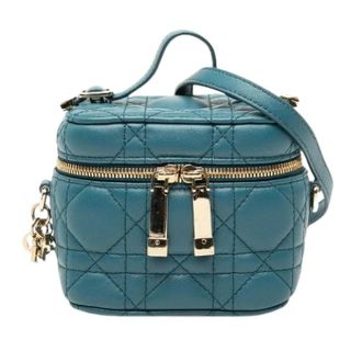 Dior Pre-owned Cuir sacs-dior - Femme - Pre-owned - Bleu - Taille: ONE Size