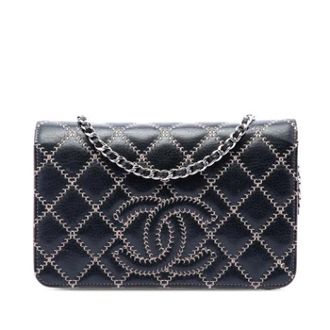 Chanel Pre-owned Umh&auml;ngetasche - - Pre-owned - Damen - Schwarzk - ONE SIZE