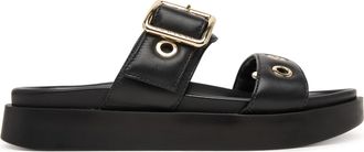 INUIKII Pantoletten Inuikii Tilda Buckle 1004.003.0631 Schwarz