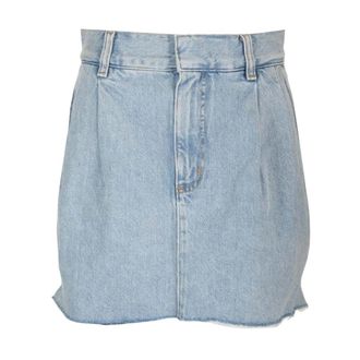 A Gold E Becker Minirock - - Skirts - Damen - Blau - W25