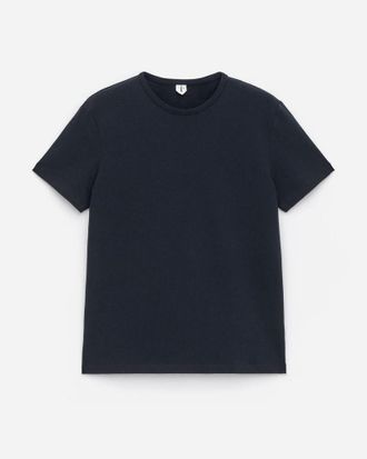 Arket Schmales T-Shirt -Blau