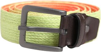 Malo Homme, Accessoires, Vert, Taille: 95 CM Canvas Belt