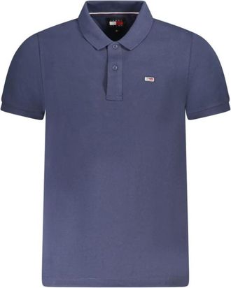Tommy Hilfiger Homme, Tops, Bleu, Taille: XL Cotton Polo