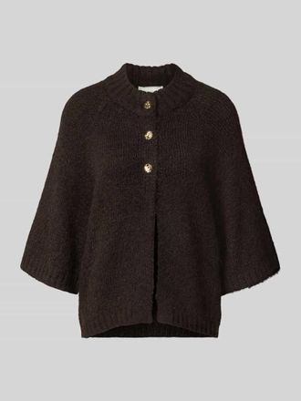 Neo Noir Strickjacke mit 3/4-Arm Modell Benutta