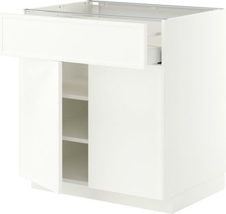 IKEA METOD / MAXIMERA Unterschr m Schub/2 T&uuml;ren
