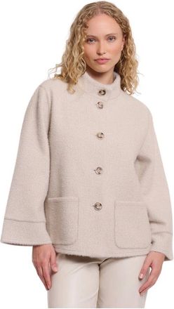 Rino&Pelle Femme, Vestes, Beige, Taille: 44 FR Fanny Cape