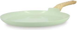 Menastyl Cuisson Crêpière 26cm Colorama Céladon - En Aluminium - Revêtement antiadhésif en céramique - Tous feux dont induction