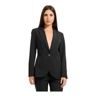 Yes-Zee YES Zee, Femme, Vestes, Noir, Taille: 36 FR Veste crois&eacute;e