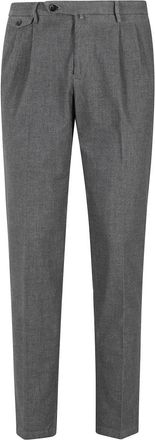 BRIGLIA 1949 Homme, Pantalons, Gris, Taille: 2XL 2 Pinces Taschino Effetto Lana