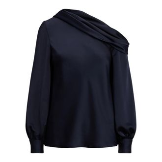 Polo Ralph Lauren Zamiel Langarmbluse - - Blouses & Shirts - Damen - Blau - S