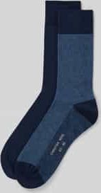 Christian Berg Socken mit Label-Detail im 2er-Pack