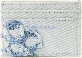 Marc Jacobs Kartenetui The Daisy Denim Card Case weiss