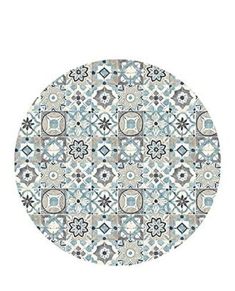 Vilber Vinyl-Teppich, rund, Kollar Farbe 03, Durchmesser 155 cm