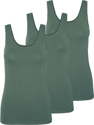 Vero Moda Damen VMMAXI My Soft UU Tank TOP GA 3PACK. Laurel Wreath/Laurel Wreath &. XXL