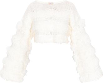 Izia Pullover Frauen Wei&szlig;