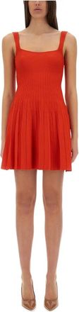 Staud Staud, Femme, Robes, Rouge, Taille: 36 FR Ellison Mini Dress
