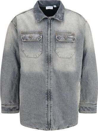 Off-white Bookish Workwear Denim Overshirt - - Jackets - Herren - Blau - L