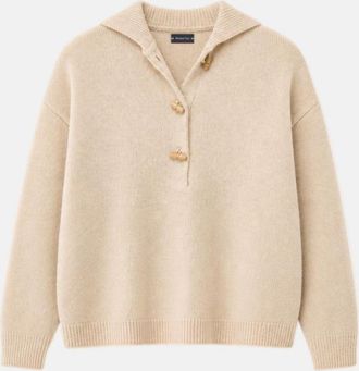 Armor Lux Pullover Pull Vareuse Damen Troyer Beige Irish