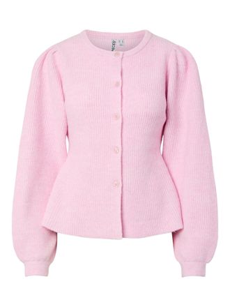 Pieces Female Strickjacke PCSILLY PUFF&Auml;RMEL