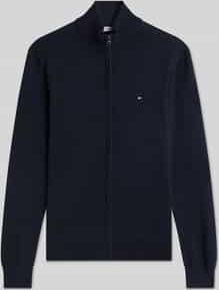 Tommy Hilfiger Regular Fit Strickjacke aus reiner Baumwolle