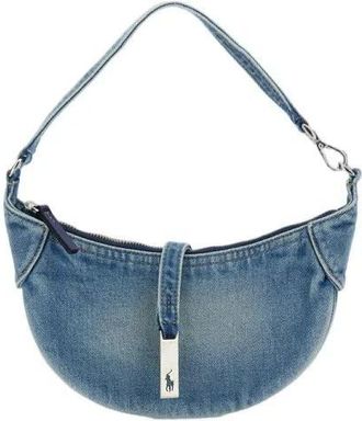 Polo Ralph Lauren Hobo Bags - Small Shoulder Bag - Gr. unisize - in Blau - f&uuml;r Damen