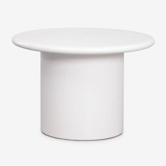 Sklum Runder Couchtisch Namara aus Zement &Oslash;60 cm