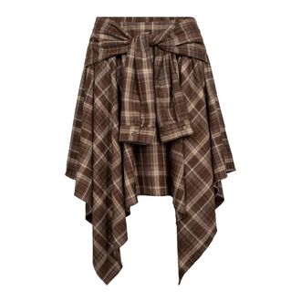 Co'Couture Damen, R&ouml;cke, Braun, XSGr&ouml;&szlig;e