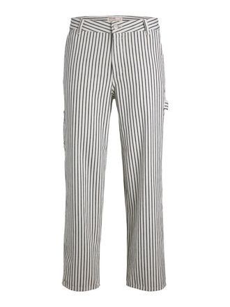 Jack & Jones Mens JJIEDDIE JJUTILITY CJ 282 Jeans, Ecru, 32W / 30L