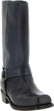 Golden Goose Harness Strap Biker Boot - Black