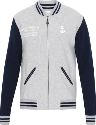 Dreimaster Dreimaster Jacke M&auml;nner Graumelange