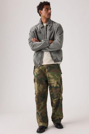 Levi's Baggy Field Cargo - Homme - Vert / Phalarope Camo - XL