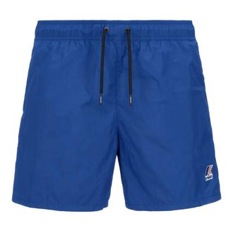 K-Way Le Vrai Olivier Badeshorts - - Swimwear - Herren - Blau - L