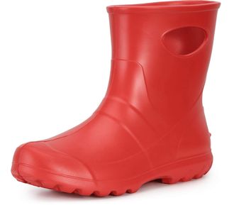 Ladeheid Damen federleichte Eva Gummistiefel LA-752 (Rot (Ohne Unteranzug), 39 EU)
