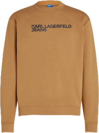 Karl Lagerfeld Regular Essential Logo Sweat, Chipmunk, XL